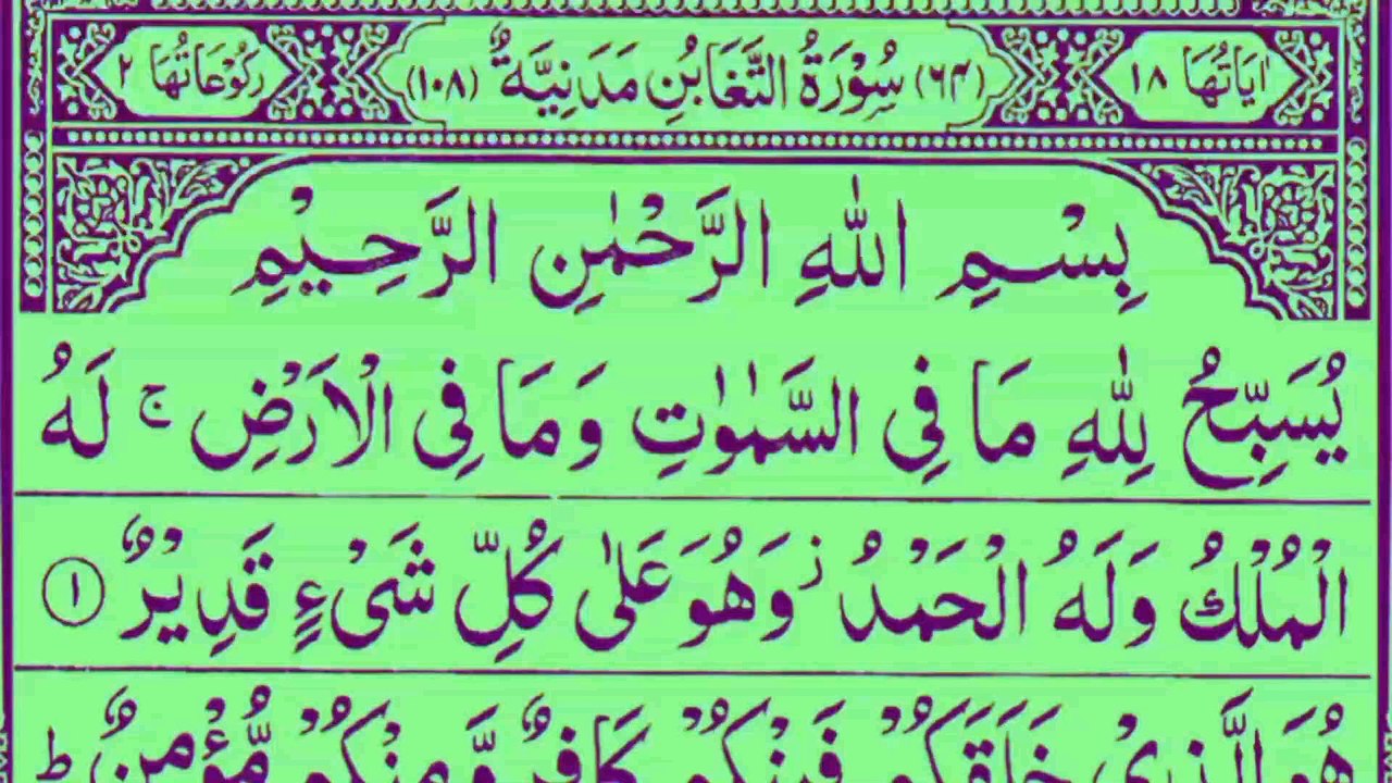 Surah At-Taghabun Explained: Lessons on Loss & Divine Wisdom"Surah At ...