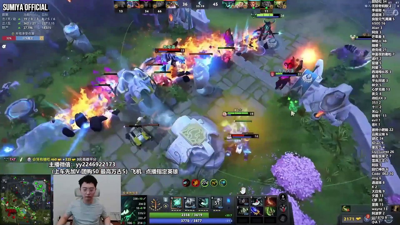 7000 Mana Disaster Hammer - Sumiya Invoker Stream Moments 4955 - video ...