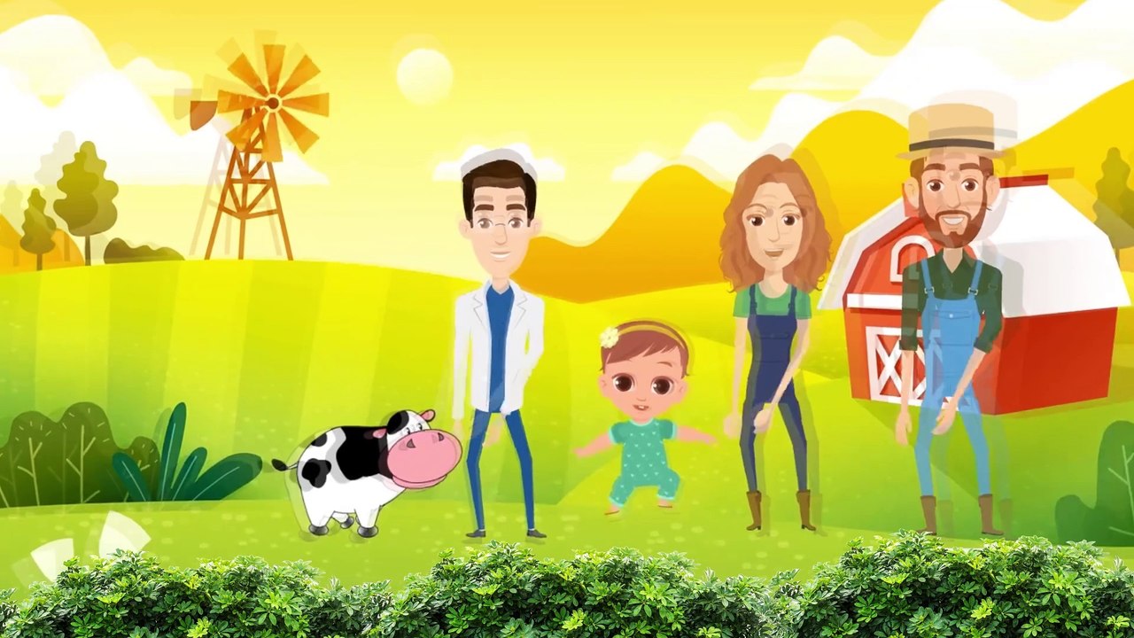 The Farmer in the Dell | Classic Nursery Rhyme for Kids | Sing Along ...