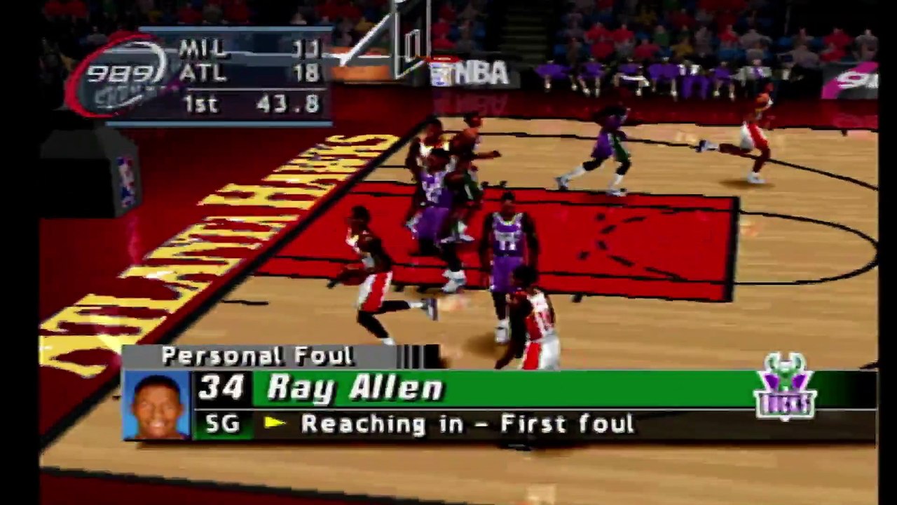 NBA Shootout 2000 Hawks vs Bucks - video Dailymotion