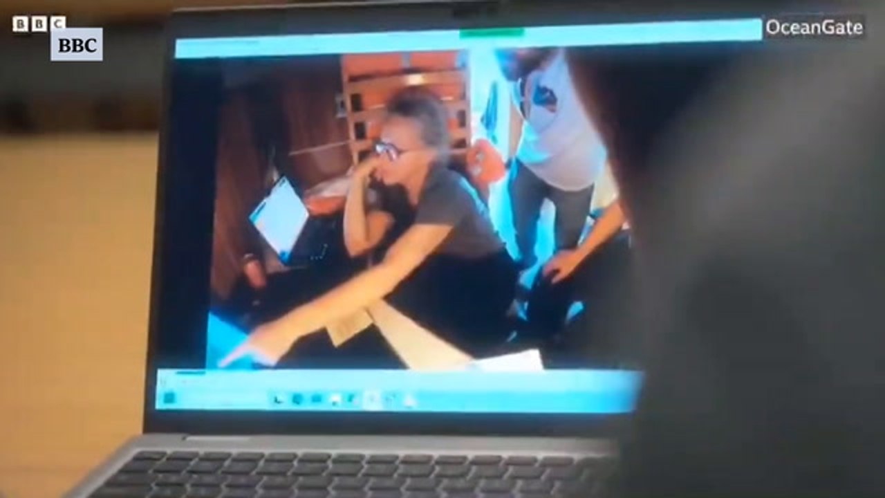 Ship footage shared with BBC captures sound of Oceangate's Titan sub imploding - video Dailymotion