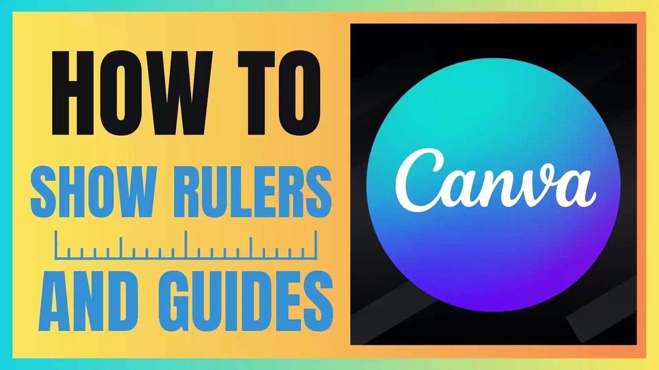How to Show and Use Rulers and Guides in Canva - video Dailymotion