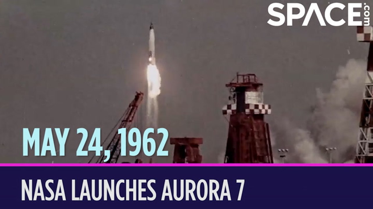 OTD In Space - May 24: NASA Launches Aurora 7 - video Dailymotion