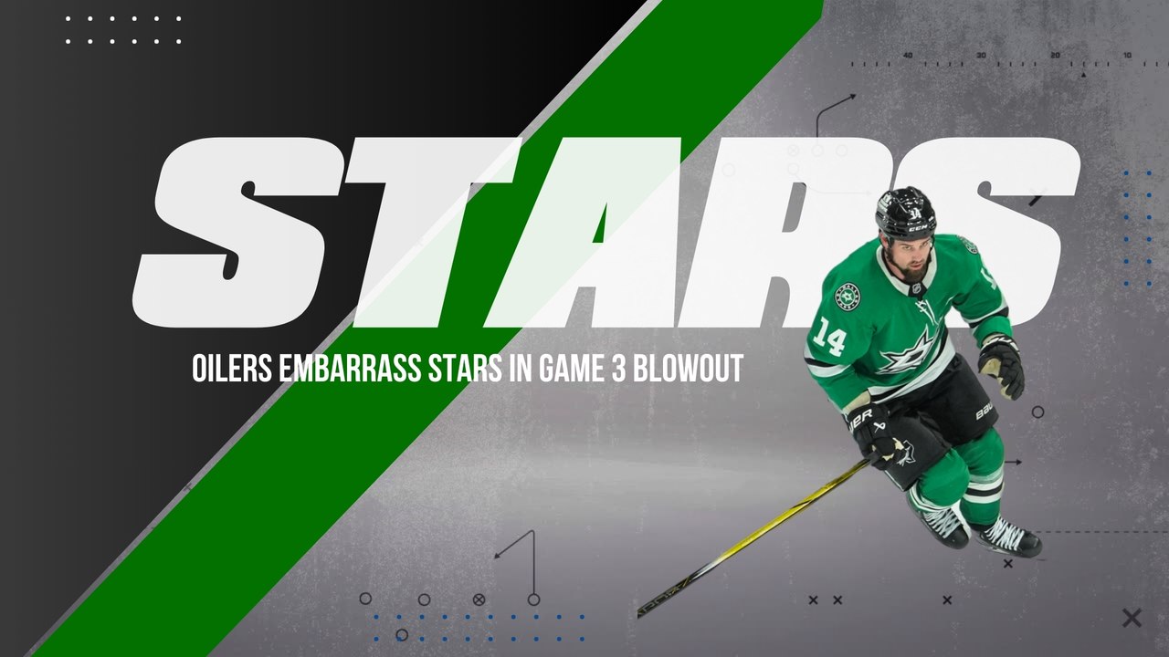 Oilers EMBARRASS Stars in Game 3 Blowout! 😳 McDavid & Hyman UNSTOPPABLE ...