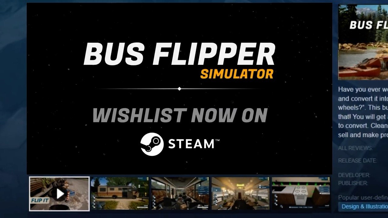 Bus Flipper Simulator Official Cinematic Gameplay Announcement Trailer ...