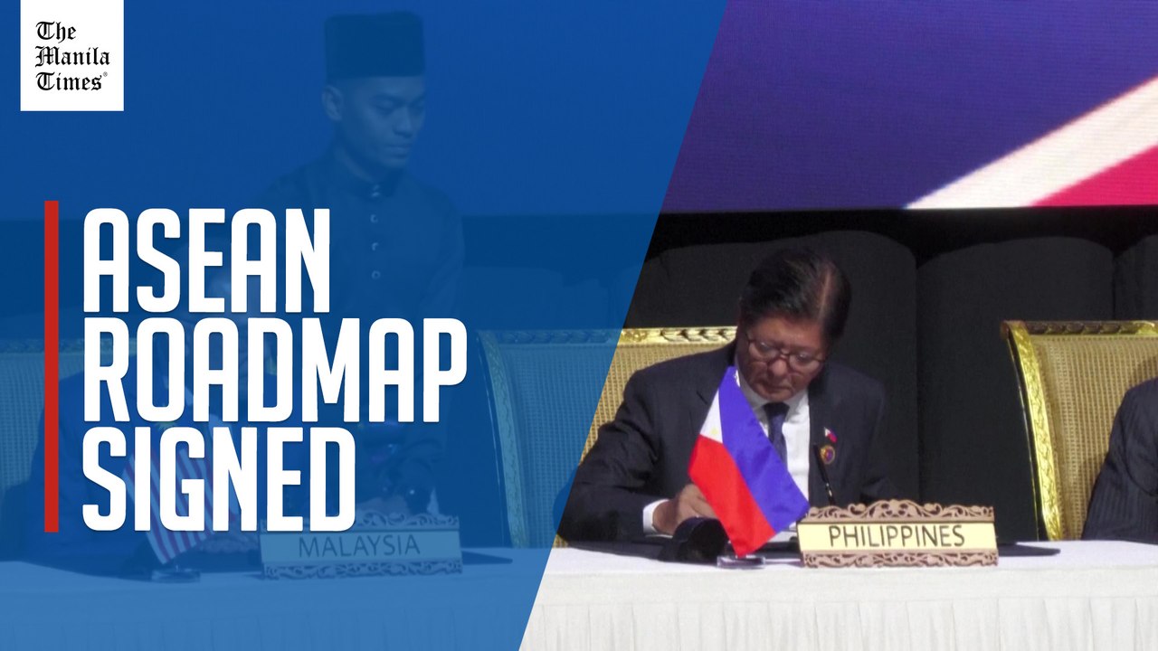 Southeast Asian leaders sign 20-year Asean roadmap - video Dailymotion