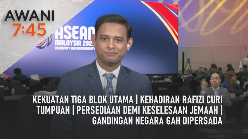 AWANI 7:45 [27/5/2025] – Kekuatan tiga blok utama | Kehadiran Rafizi ...