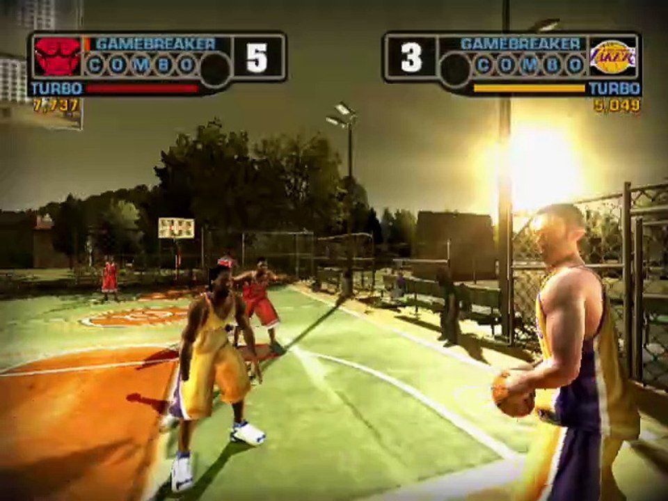 NBA Street V3 online multiplayer - ps2 - Vidéo Dailymotion
