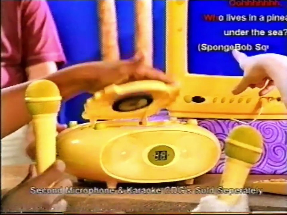SpongeBob merchandise commercial, 2005 - video Dailymotion