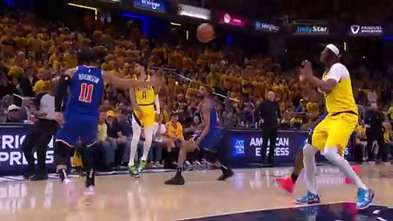Los Pacers doblegaron a los Knicks y acarician la final de la NBA - Vídeo Dailymotion