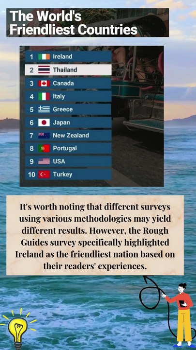 world's friendliest country according to Rough Guides survey#ranking ...