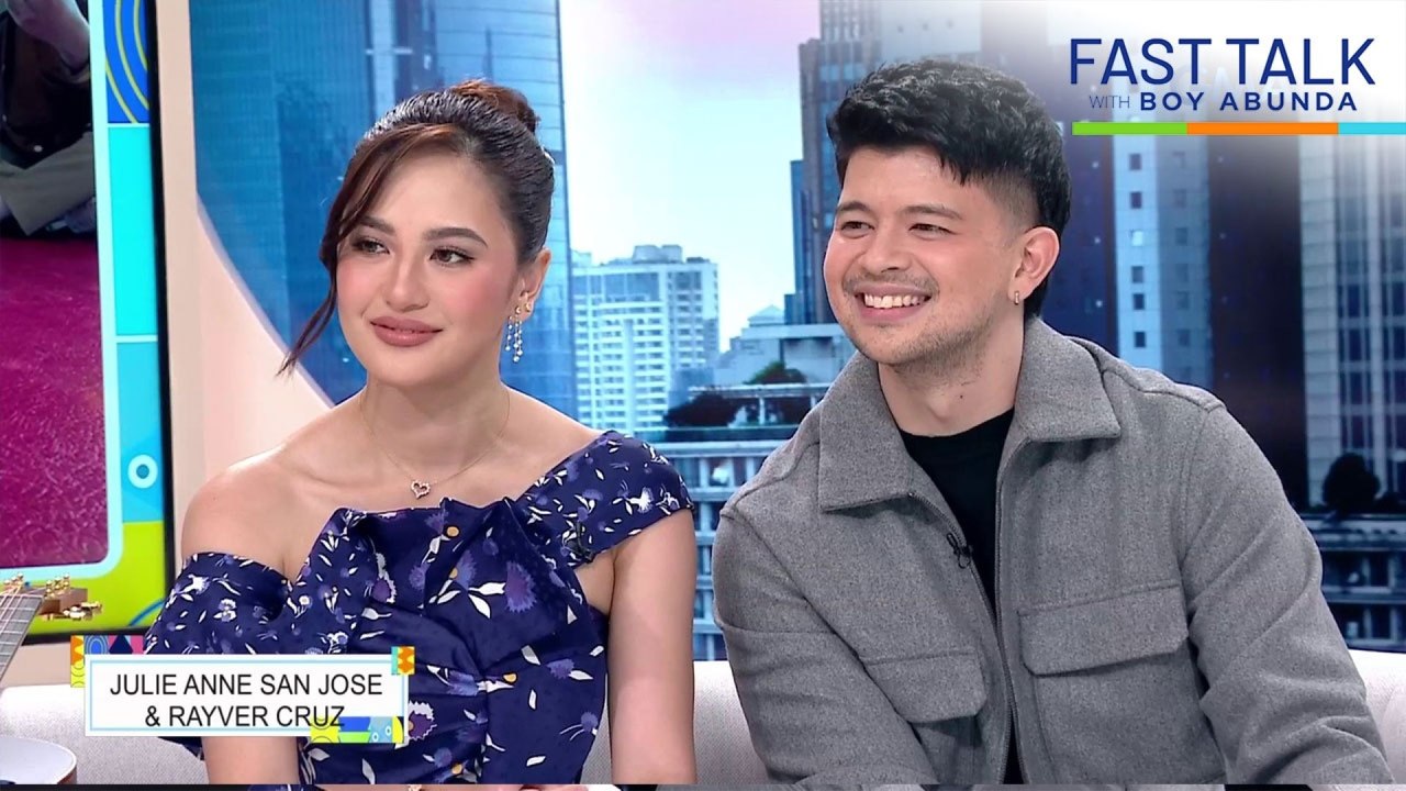 Fast Talk with Boy Abunda: Rayver, nirerespeto ang limitasyon ng mga magulang ni Julie (Episode ...