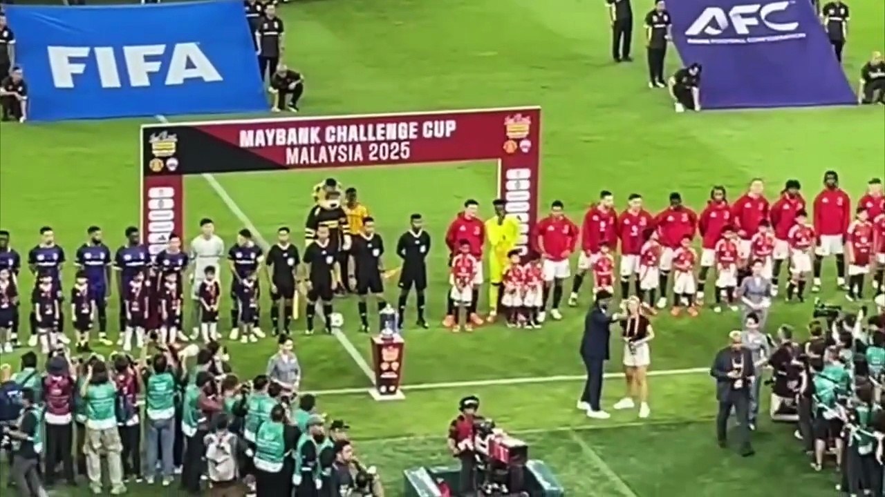 ASEAN all stars vs Manchester united 0-1 - Highlights & All Goals ...