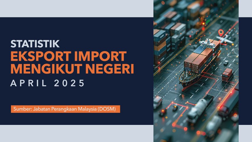 [Data & Statistik] Eksport import mengikut negeri April 2025 | Astro Awani