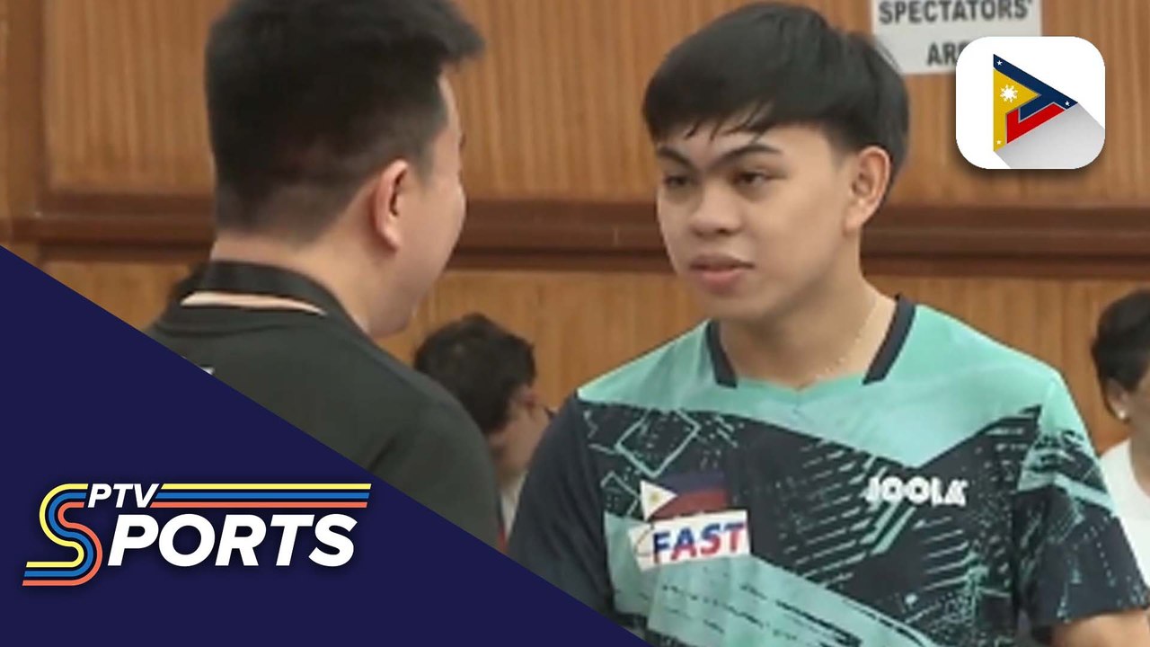 Jebb Jerwin Datahan, nangunguna sa table tennis team ng NCR - video ...