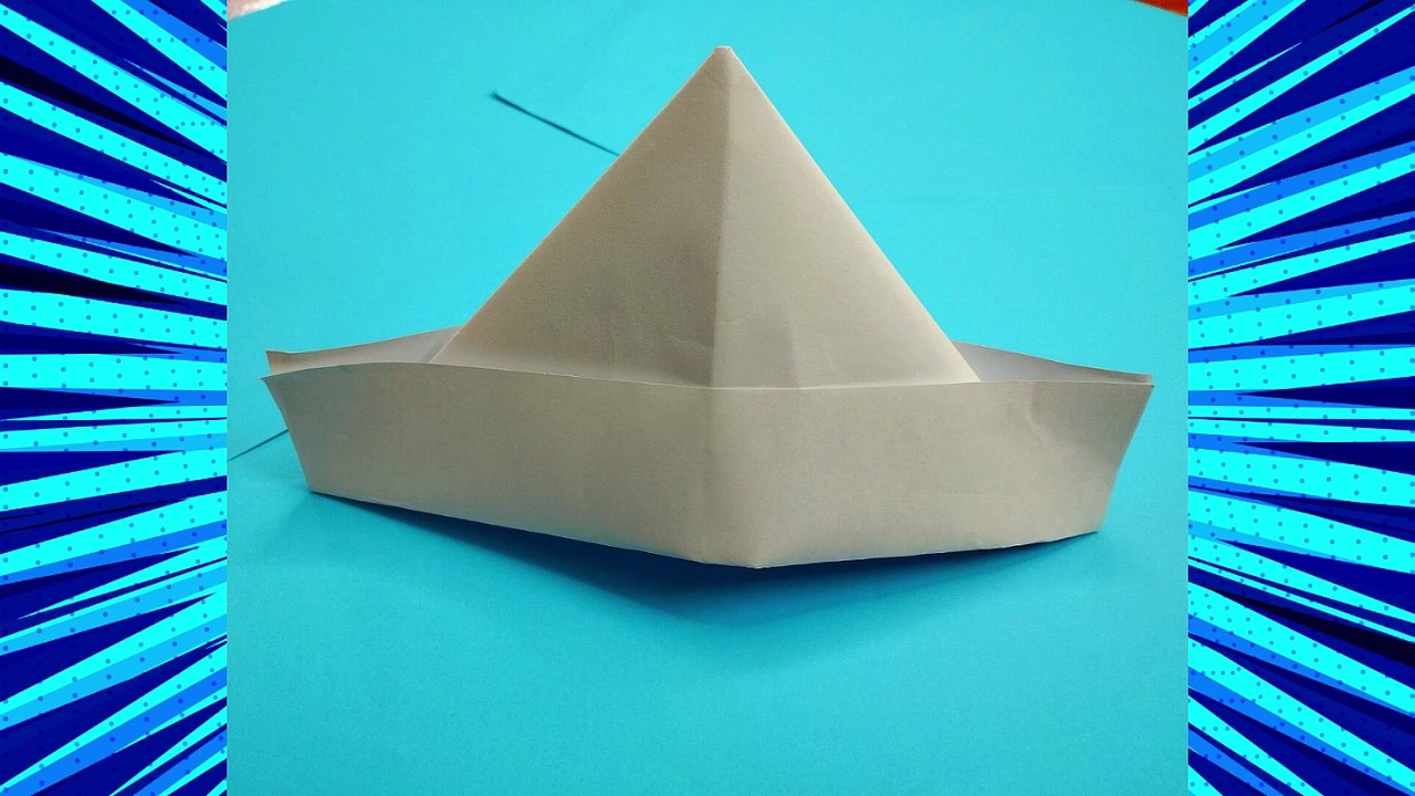 How to Make an Origami Hat | Easy Paper Hat Tutorial - video Dailymotion