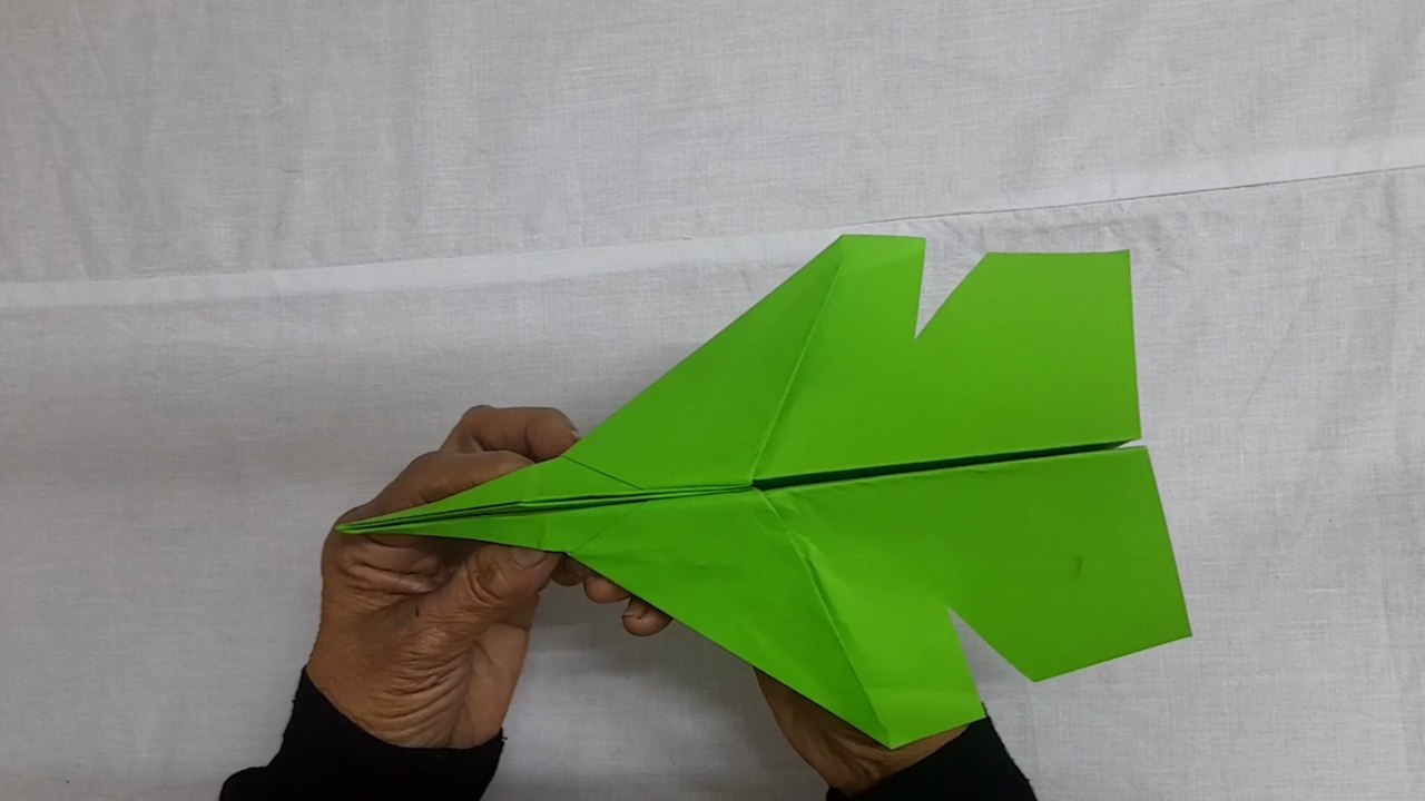 How to Make a Jet Fighter Paper Plane | Advanced Origami Airplane ...