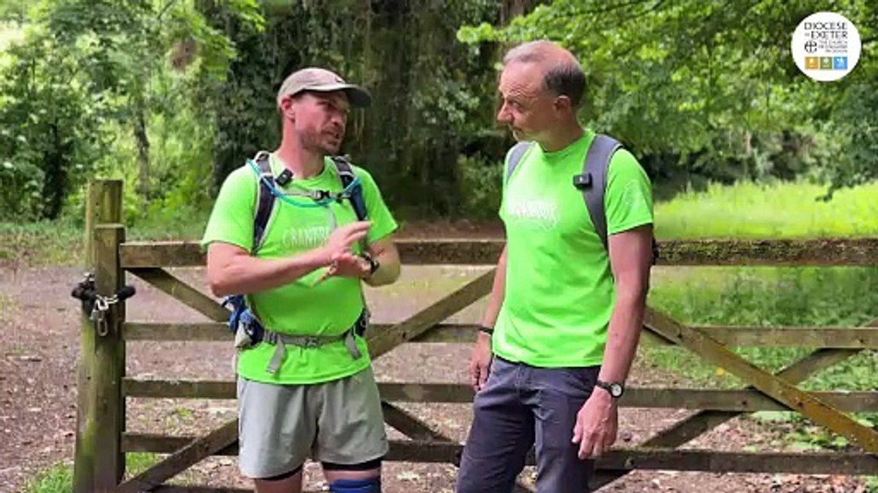 Cranbrook walkers are joined by the Bishop of Exeter raising funds for ...