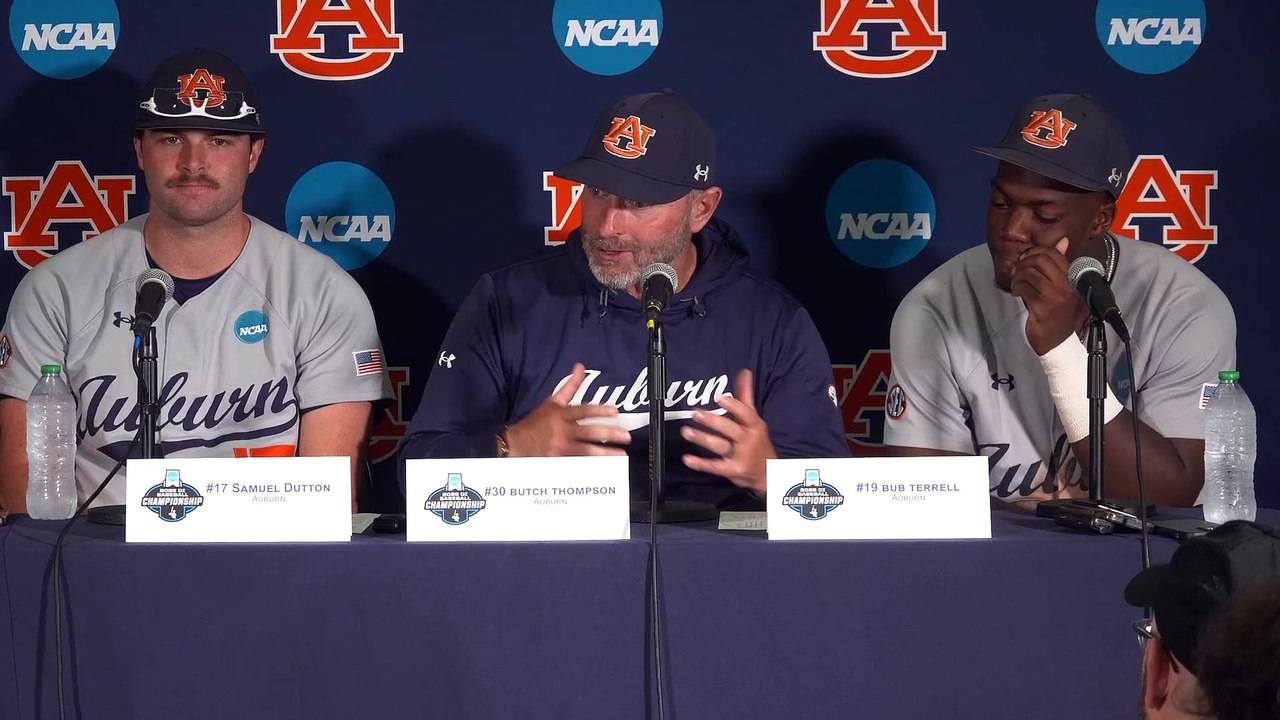 Auburn's Butch Thompson after Beating Stetson: 'Amazing College ...
