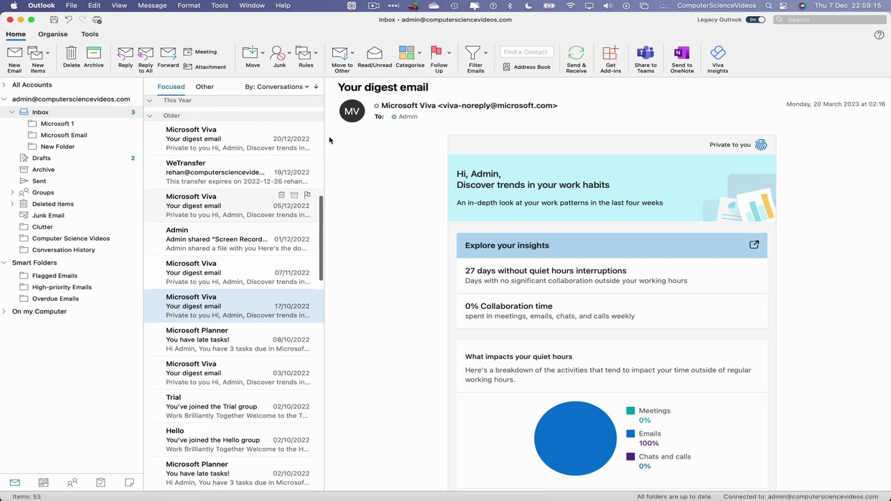 How to FILTER Your Unread Emails on Microsoft Outlook Using a Mac Computer - Basic Tutorial ...