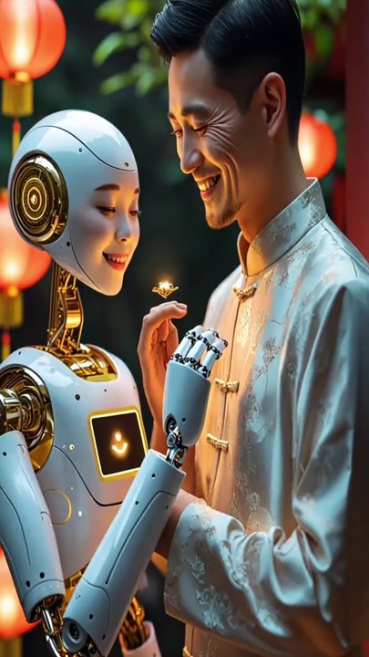 AI Robot Wife: From Marriage to Motherhood | Everyday with AI - video ...