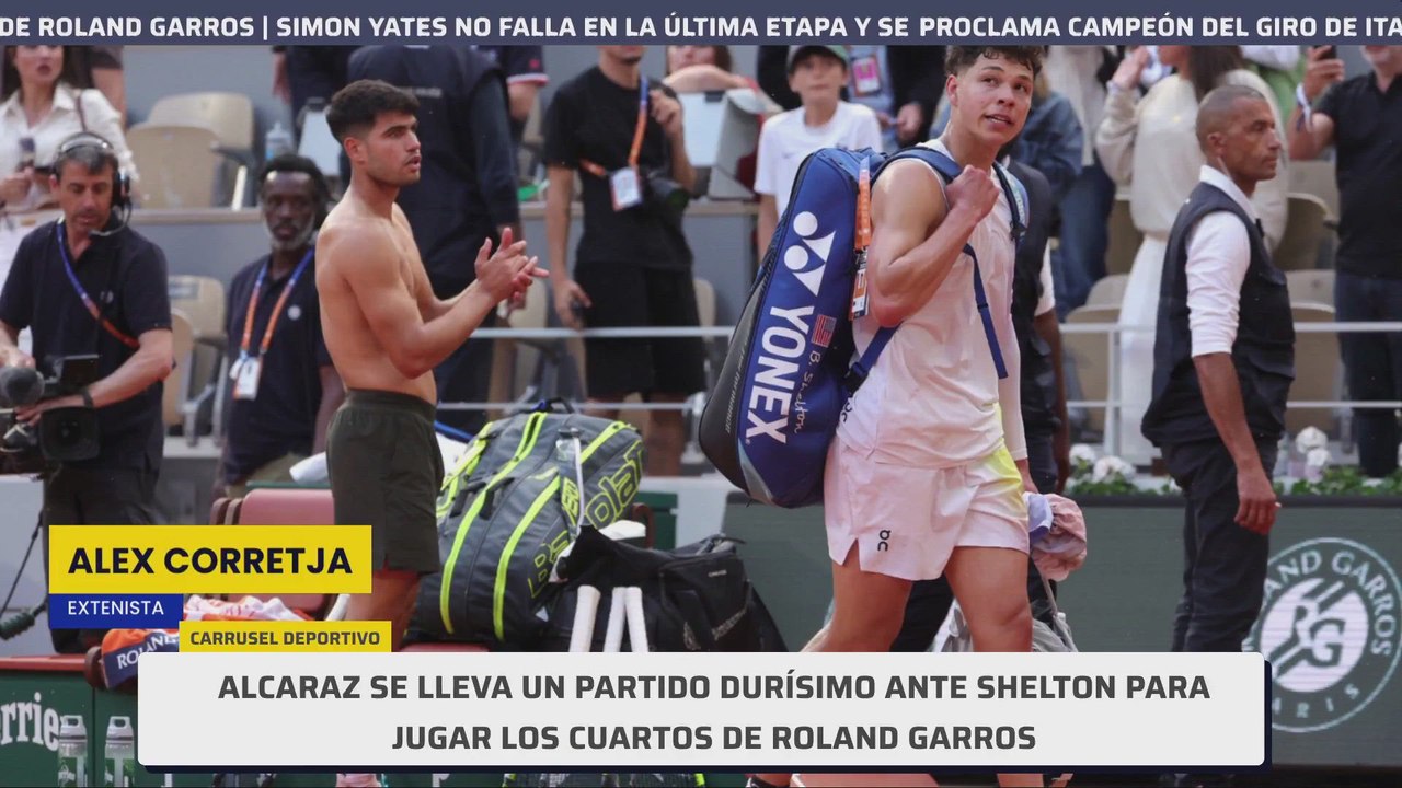 Álex Corretja explica la crítica que hace Alcaraz de sí mismo - Vídeo Dailymotion