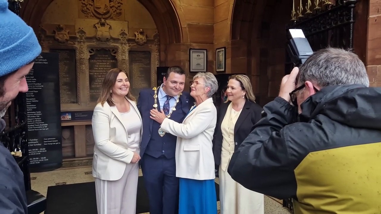 Ruairí McHugh becomes new Mayor of Derry City and Strabane District ...