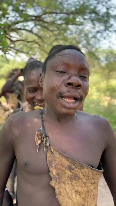 Hadzabe Tribe bushmen have the most Unique CLICK sound names in the world - video Dailymotion