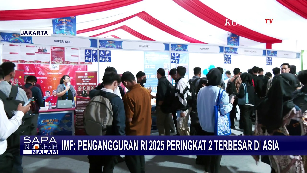 Soal Warning Lapangan Kerja, PCO: Pemerintah Patahkan Proyeksi Pengangguran IMF 2024 - Video ...