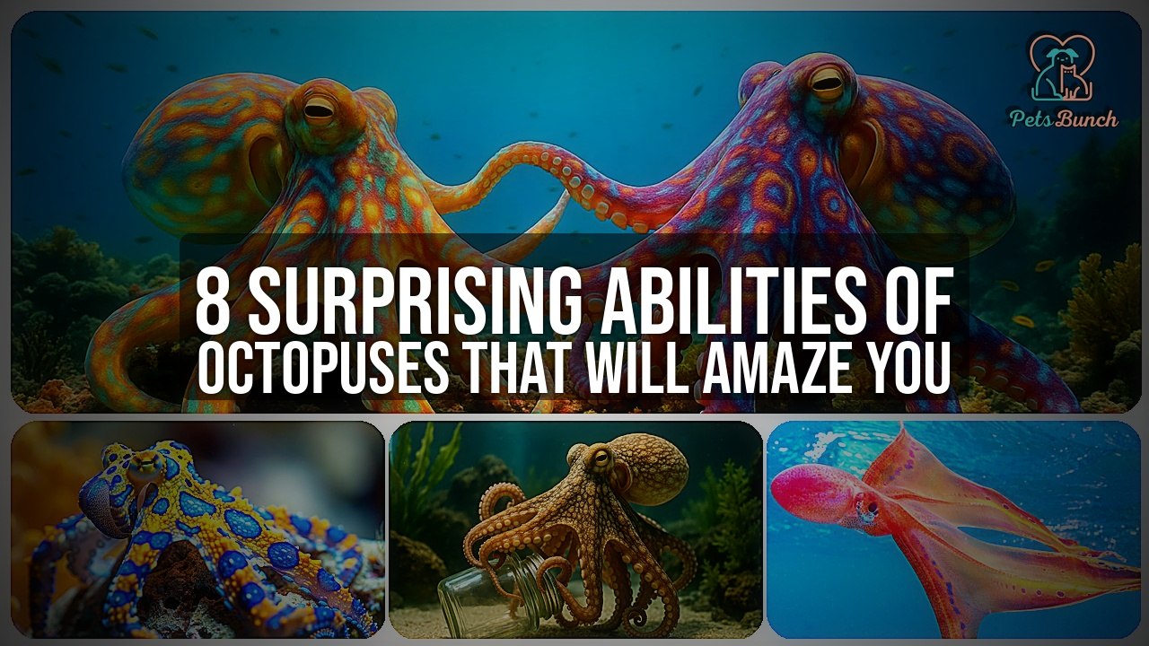 8 Amazing Abilities of Octopuses That Will Amaze You! - video Dailymotion