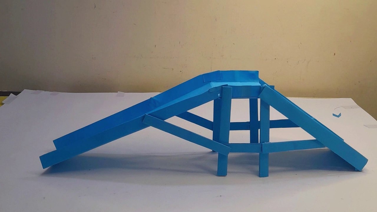 How to Make a Paper Slide Miniature Model | Easy DIY Craft Idea - video ...