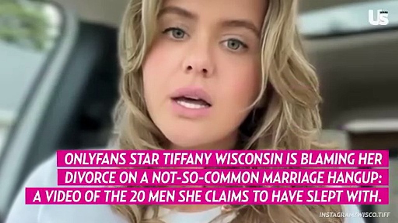 OnlyFans' Tiffany Wisconsin Blames Divorce on Video of Her With 20 Men - video Dailymotion