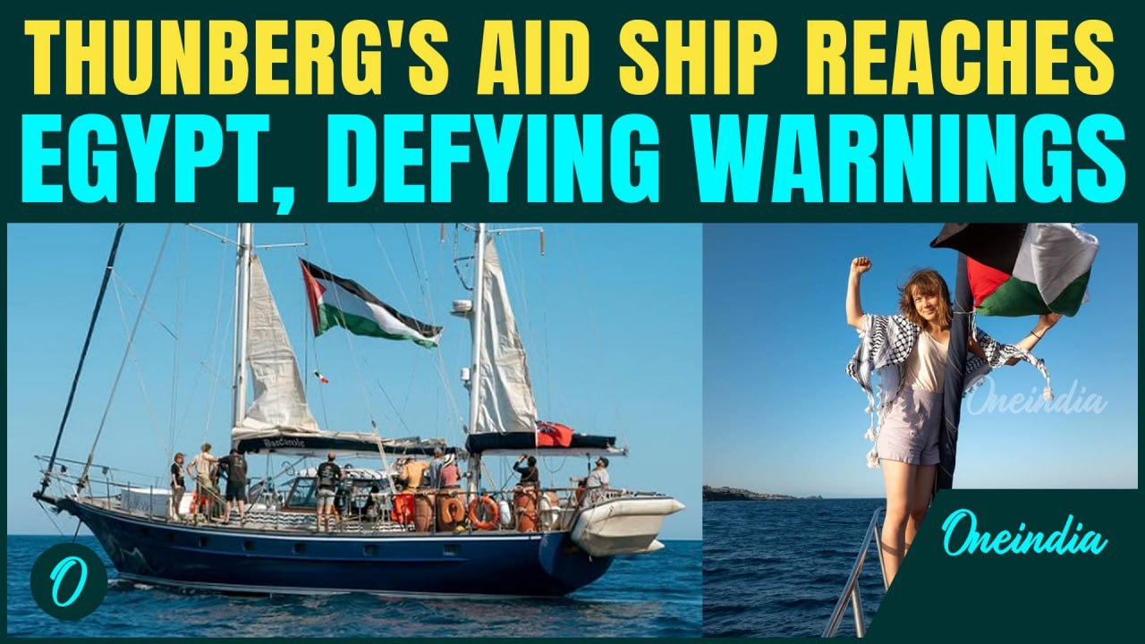 Greta Thunberg’s Gaza-Bound Aid Ship Reaches Egyptian Coast Despite IDF ...