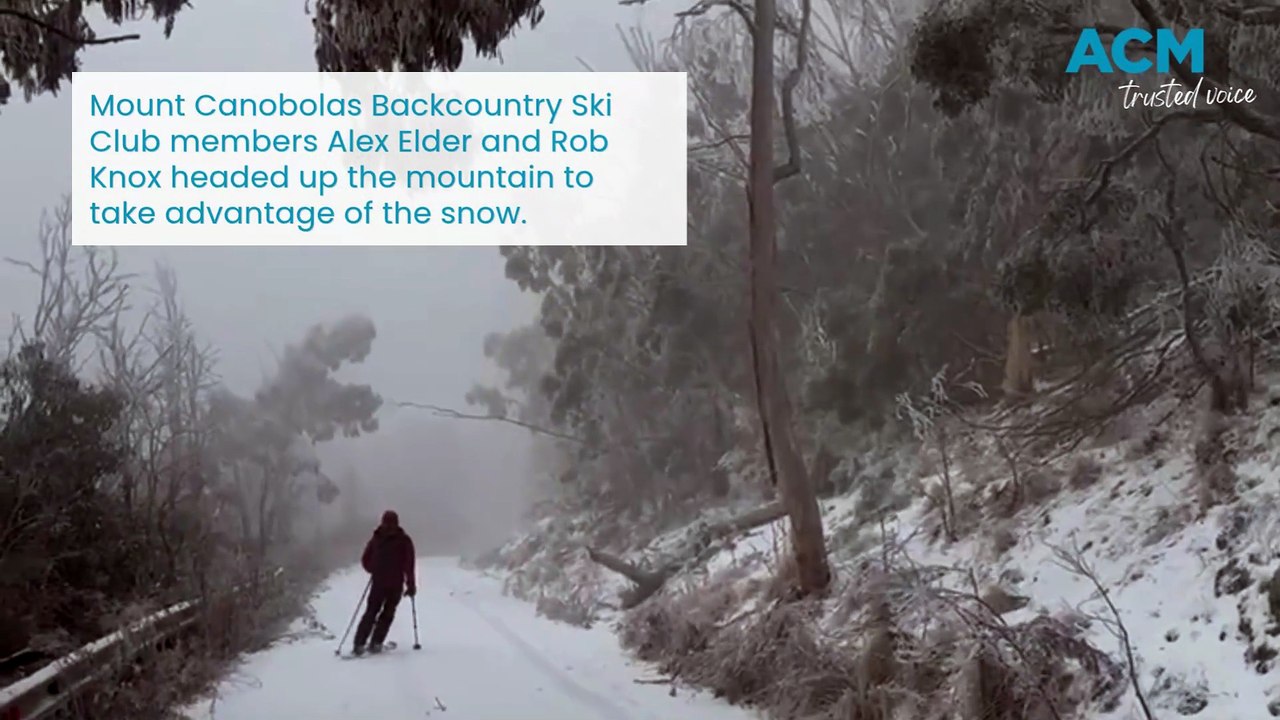 Mount Canobolas transforms into snow resort - video Dailymotion