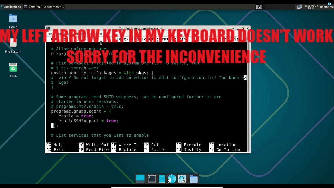 SSH server setup on nixOS and connecting into it - video Dailymotion