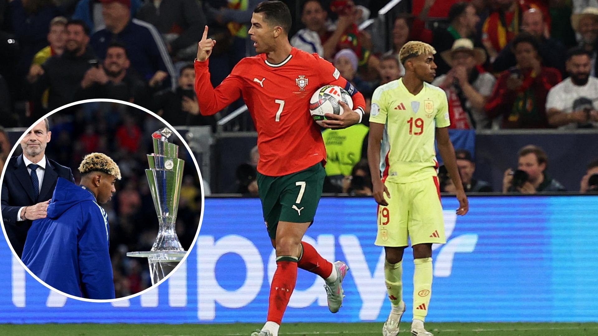 Cristiano Ronaldo Reveals What He Would Say to Lamine Yamal After Defeating Him in the UEFA ...