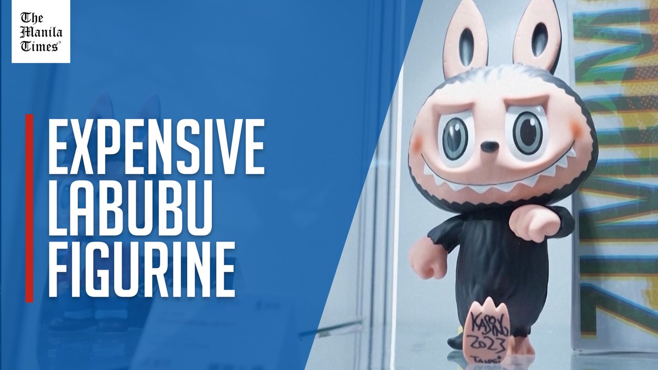 Labubu human-sized figurine sells for over $150,000 at Beijing auction ...