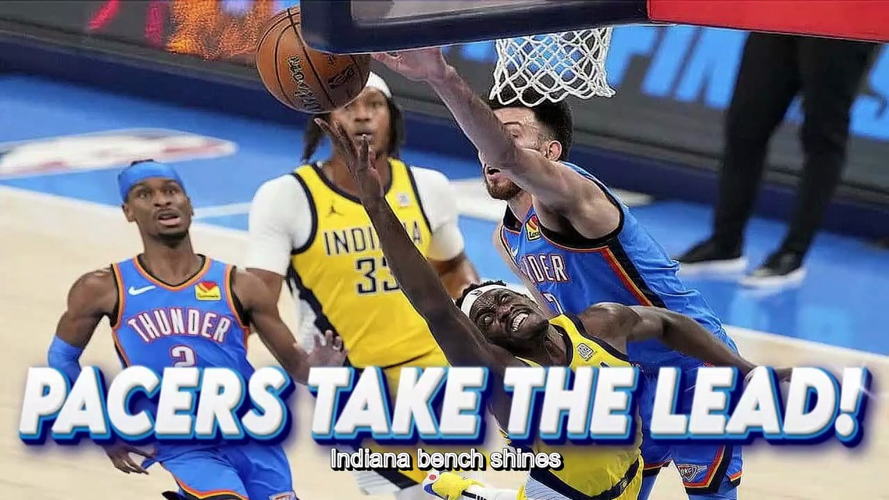 Indiana bench shines as Pacers overtake Thunder late for 2-1 lead in ...