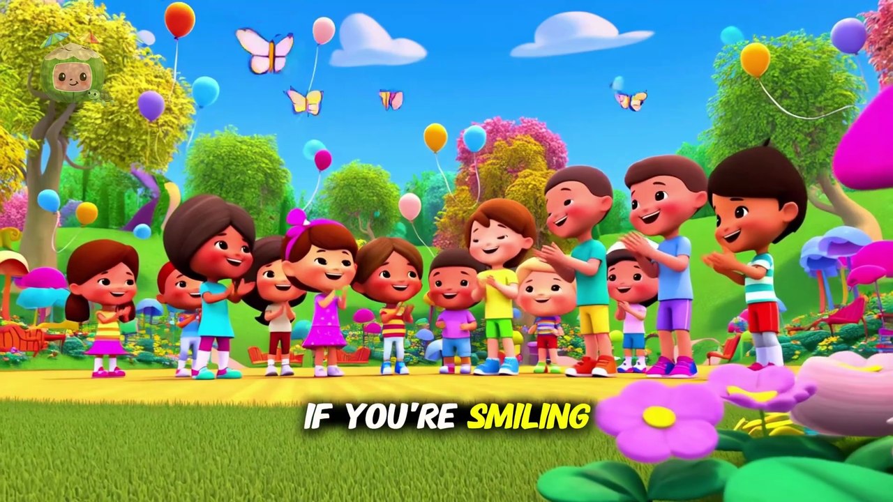 If You're Happy and You Know It Song | Educational Song and Animation ...