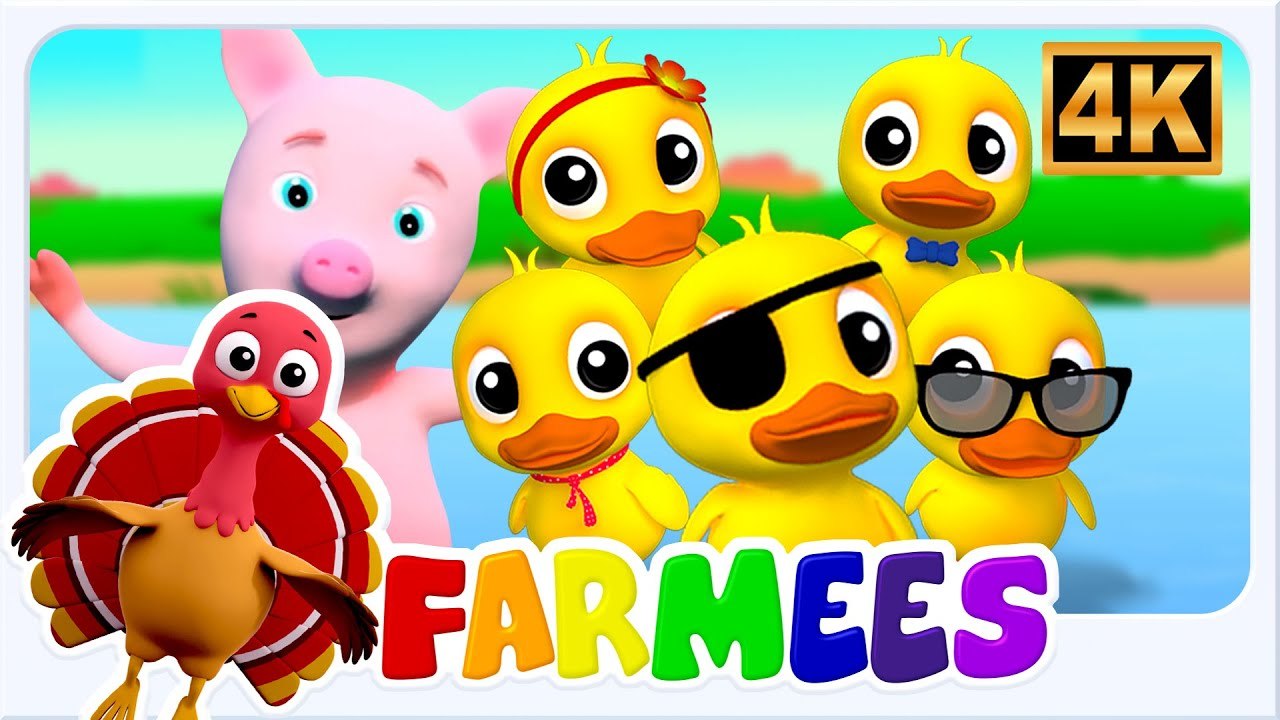 Five Little Ducks + More Nursery Rhymes for Kids - video Dailymotion