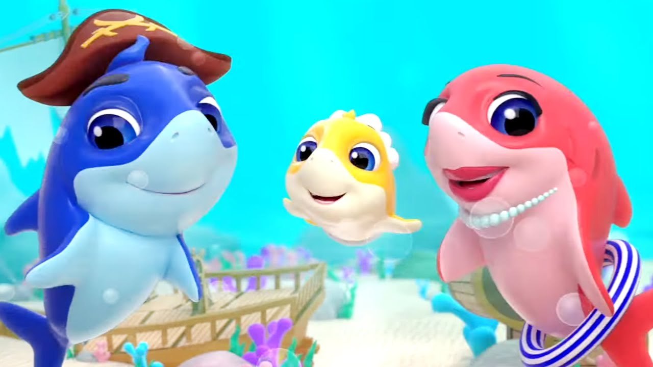 Baby Shark Song, Fish Rhyme and Cartoon Video for Kids - video Dailymotion