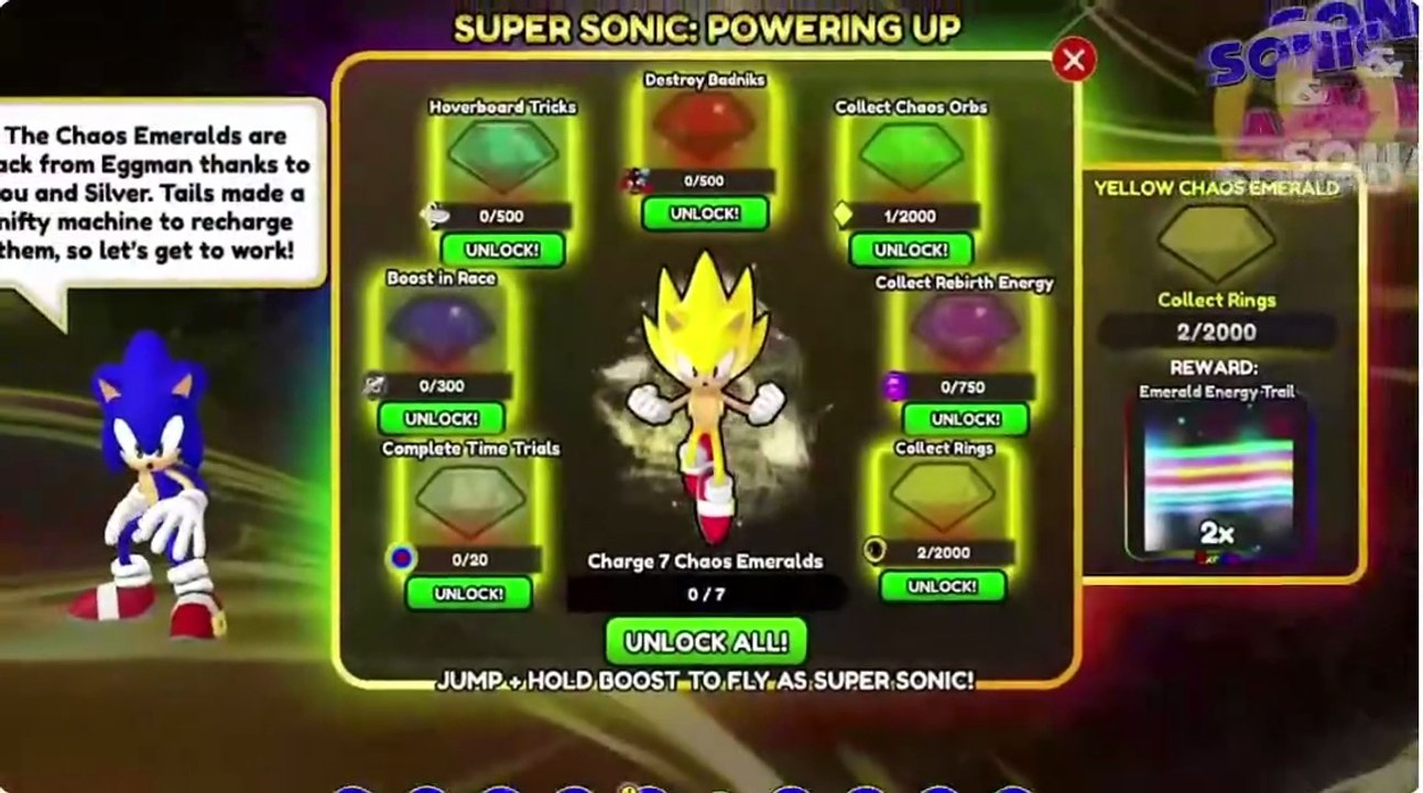 Super Sonic?! Roblox Sonic Speed Simulator! Video from Sonic and Amy ...