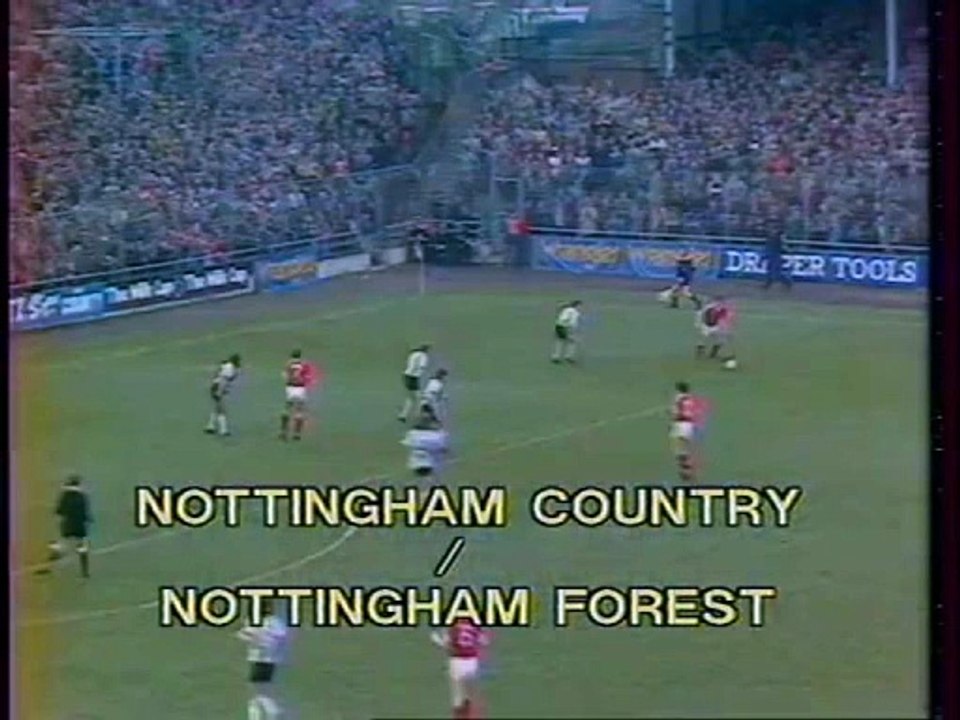 NOTTINGHAM COUNTY - NOTTINGHAM FOREST - 1982 - SAISON 1982/1983 ...