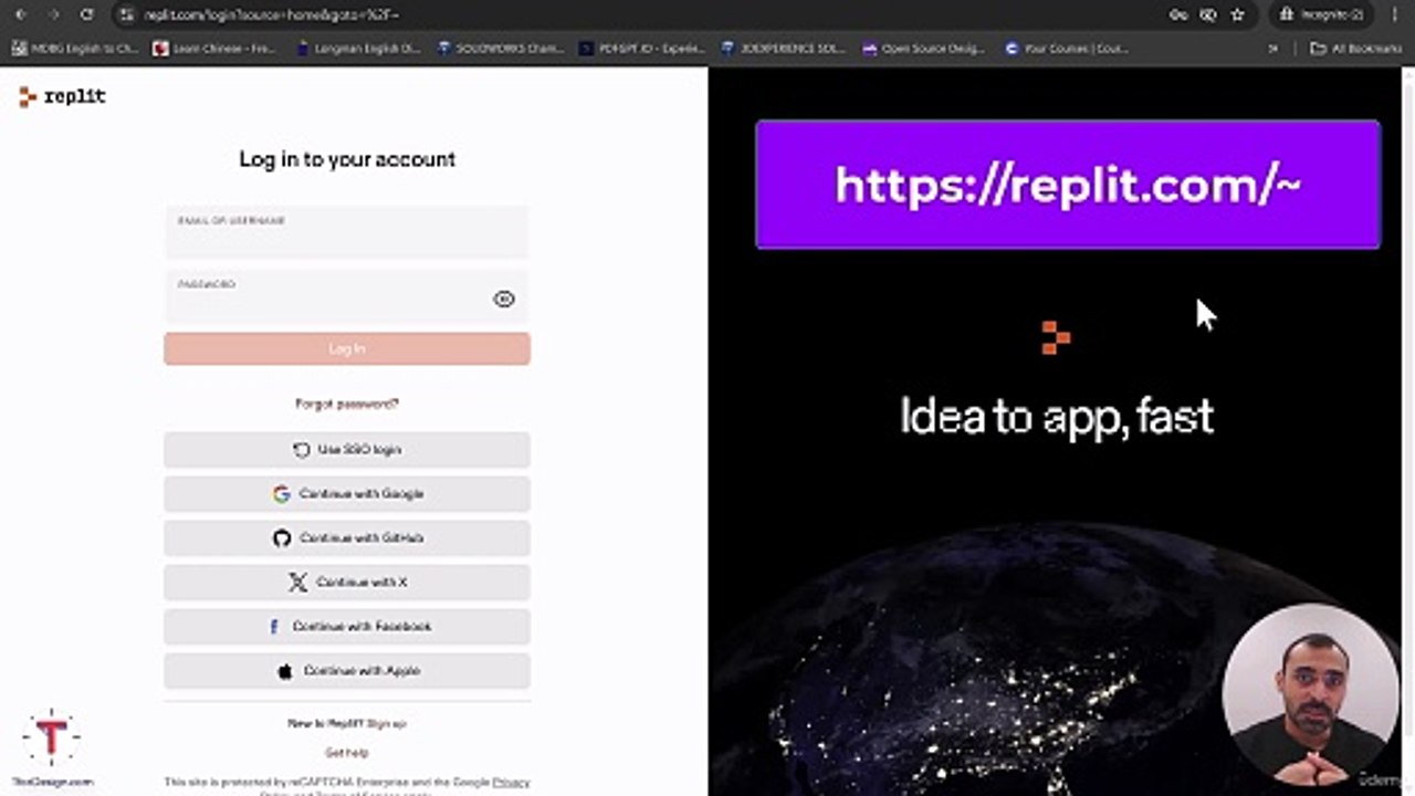 Your First Application 1 -Sign up to Replit - video Dailymotion