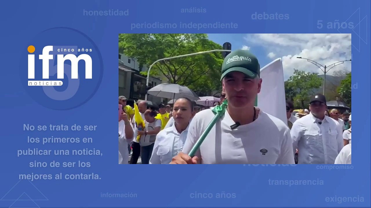 Andrés Julián Rendón "Si Antioquia resiste, Colombia se salva" en la ...
