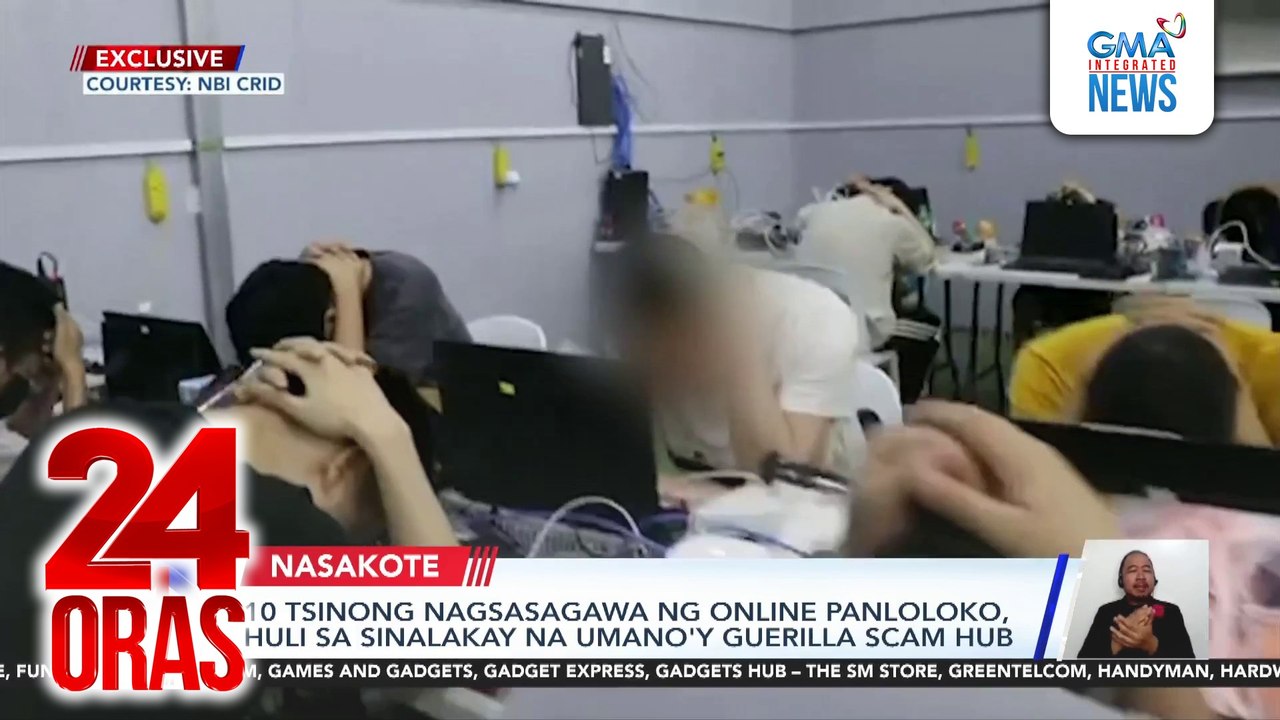 10 Tsinong nagsasagawa ng online panloloko, huli sa sinalakay na umano ...