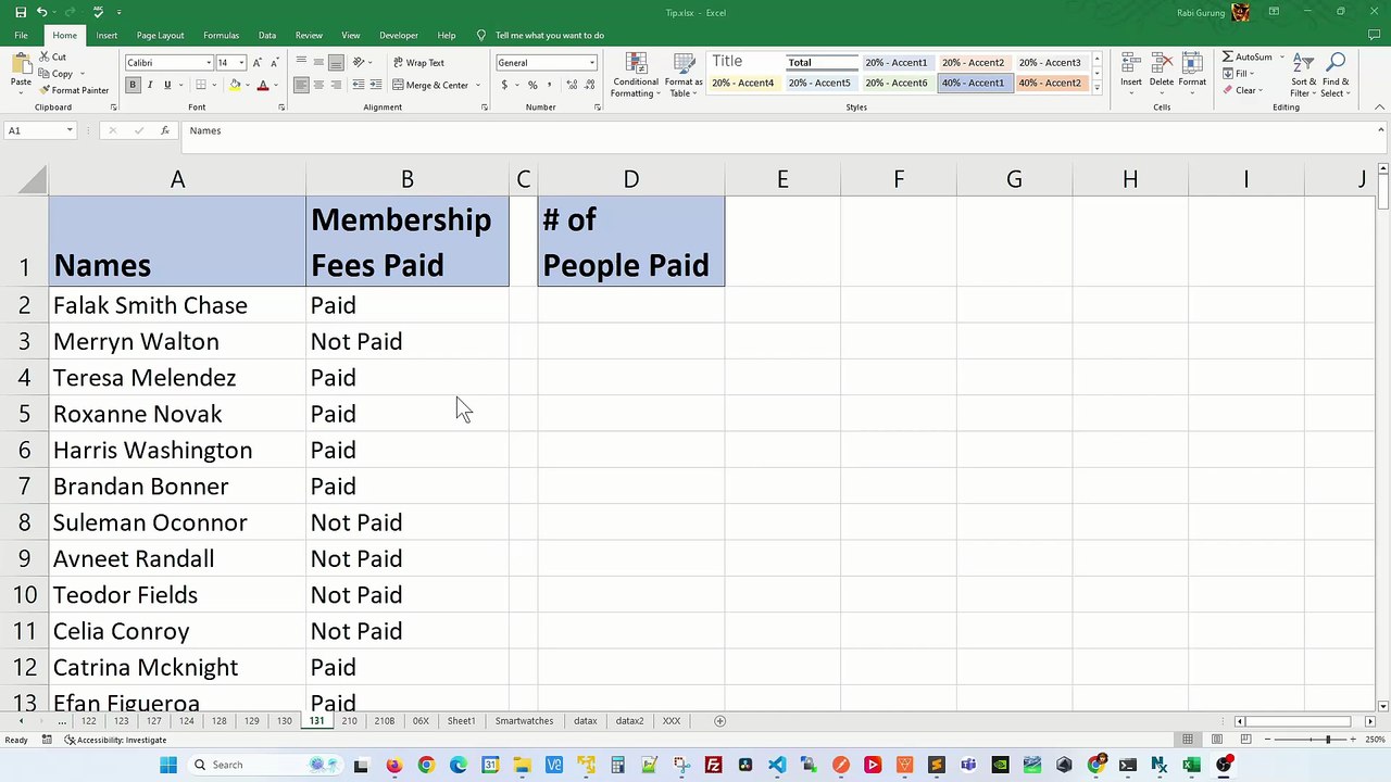 How to count cells that contain specific value in Excel? - Excel Tips and Tricks - video Dailymotion