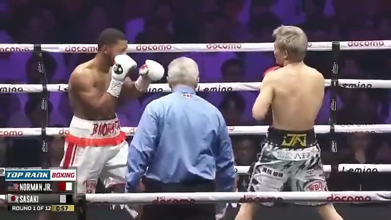 佐々木尽 vs. ブライアン・ノーマン KO Jin Sasaki vs. Brian Norman Jr. - FullFight Highlights - 動画 Dailymotion