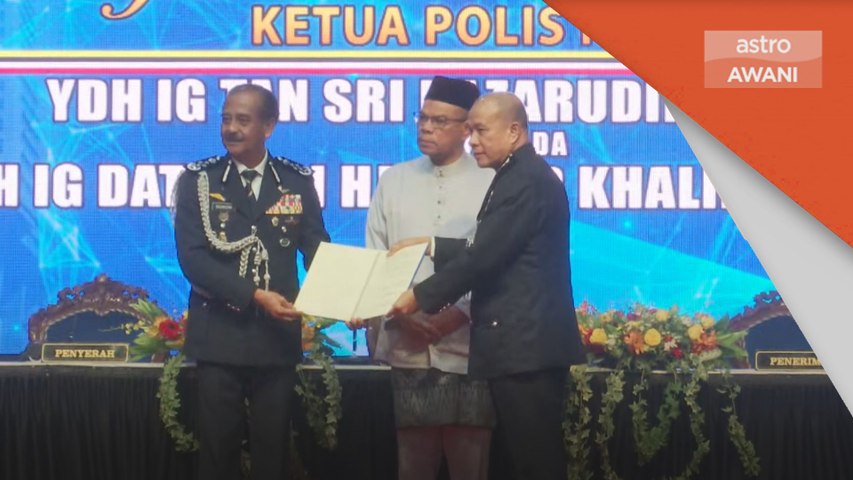 Mohd Khalid Ismail dilantik sebagai Ketua Polis Negara baharu | Astro Awani
