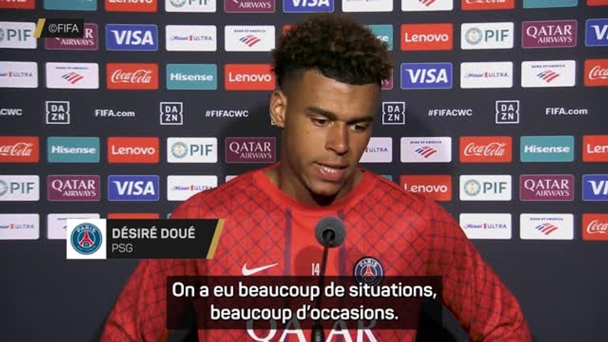 PSG : Désiré Doué après la défaite face à Botafogo - "On est frustré"
